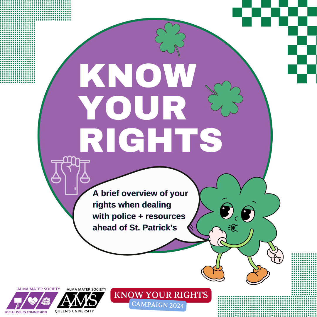 Know Your Rights Campaign - Alma Mater Society - Queen's University ...